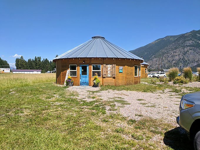 Round House Pottery stands as delightfully quirky as its wares &ndash; a circular surprise amid Montana's angular landscape.