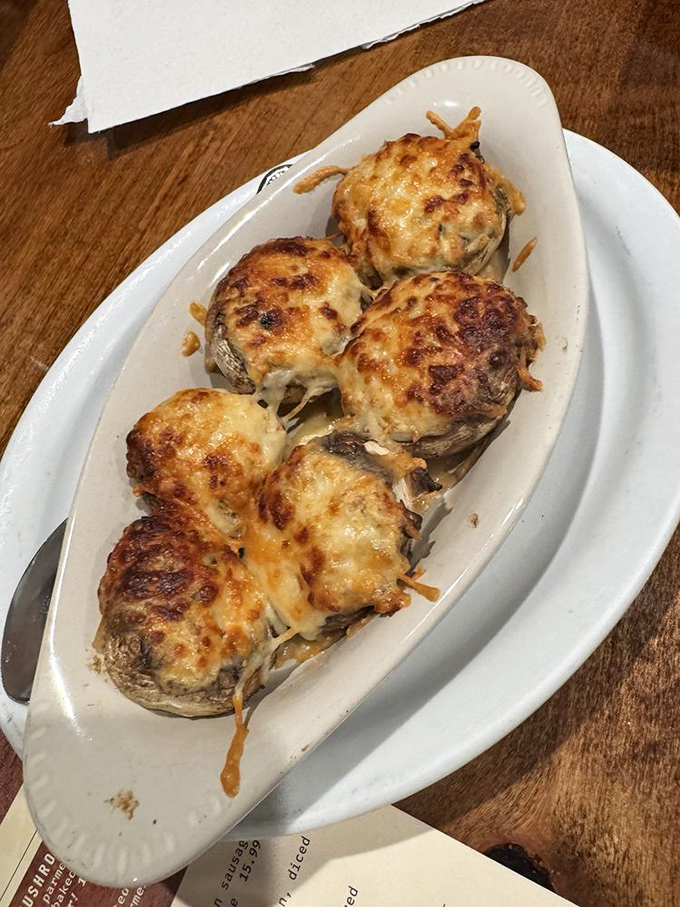 These aren't your average stuffed mushrooms. Filled with buffalo sausage and cheese, they're like little umami bombs that explode with Black Hills flavor.
