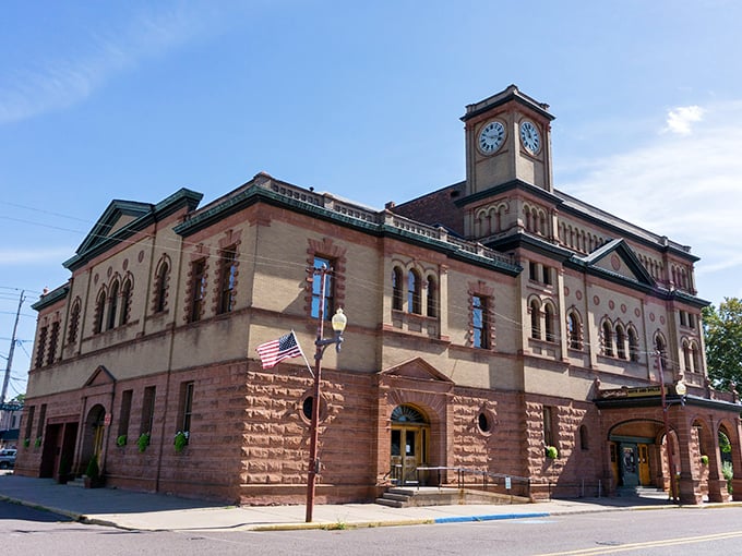 The Calumet Theatre's majestic clock tower has been keeping perfect time for generations of standing ovations.