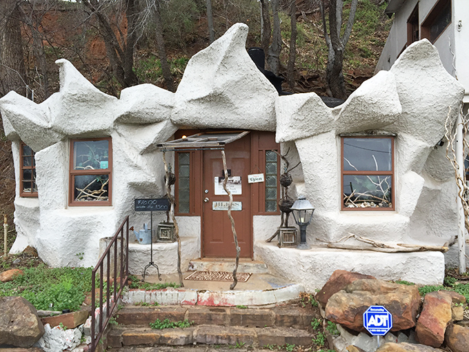 Tulsa's Cave House looks like something Gaudi would design if he were working with Play-Doh &ndash; whimsical, wonderful, and completely unique.