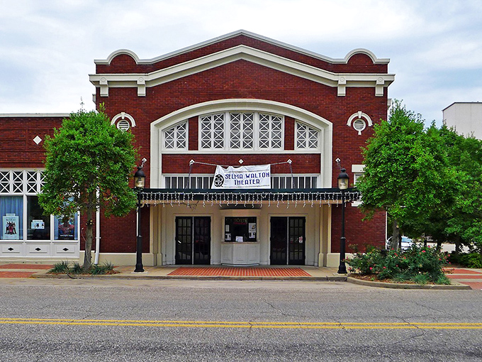 The Walton Theater's classic marquee beckons moviegoers just as it has for generations, a cultural touchstone where entertainment and community converge.