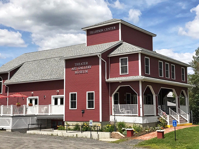 The Tillotson Center stands as Colebrook's cultural heartbeat, bringing theater, art, and music to a town that appreciates the finer things without the finer prices.