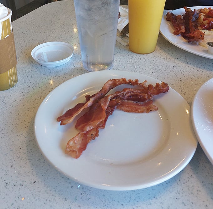 Bacon: the only food that looks exactly like what your soul needs at 9 AM after a night when your better judgment took a vacation.