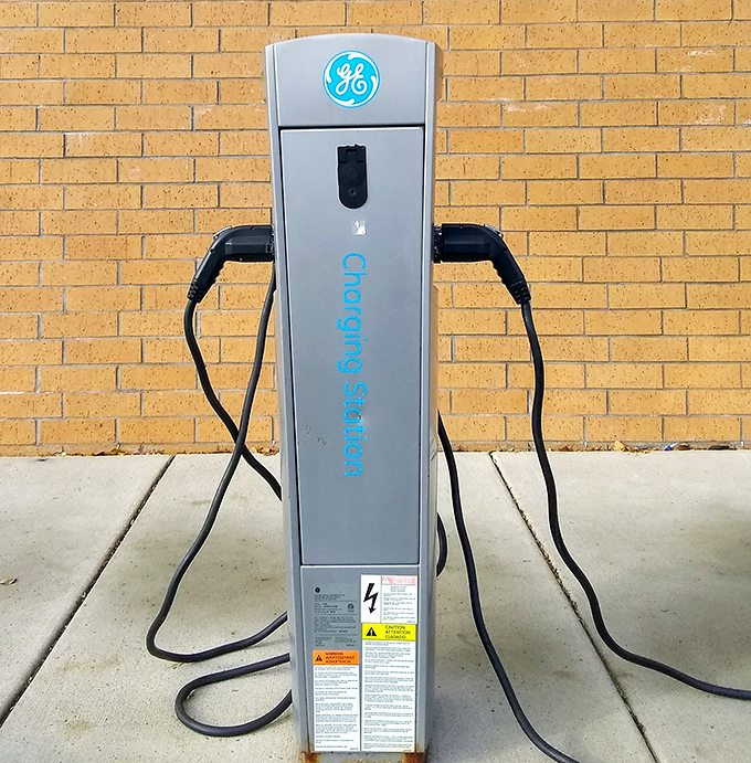 Even electric vehicle charging stations find second lives here. Yesterday's cutting-edge technology becomes today's conversation piece for the right buyer.