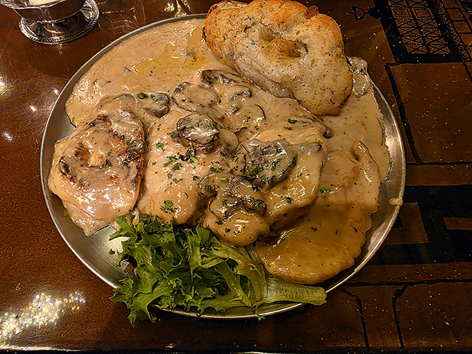 Chicken Marsala that would make an Italian grandmother nod in approval&mdash;tender cutlets swimming in a mushroom sauce that deserves its own fan club.