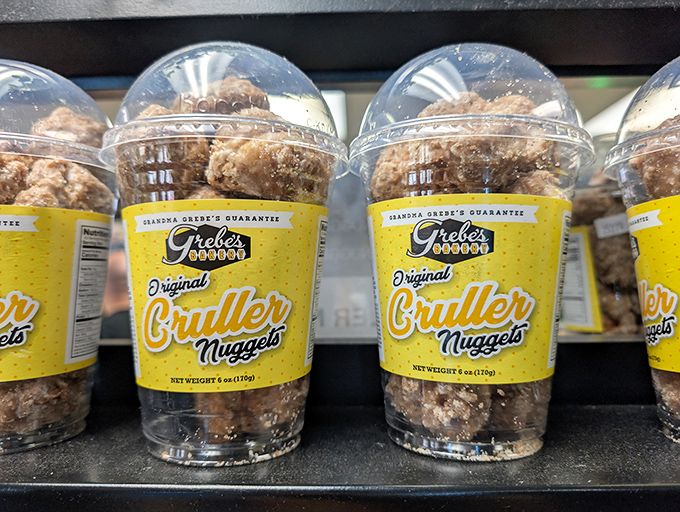 Cruller Nuggets: for when you can't commit to a whole donut but still need that sweet, crunchy fix. Portion control never tasted so rebellious.