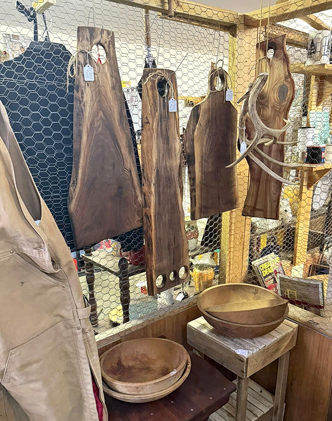 A wonderland of whimsy! This booth combines practical housewares with decorative touches that would make even Marie Kondo pause to consider sparking joy.