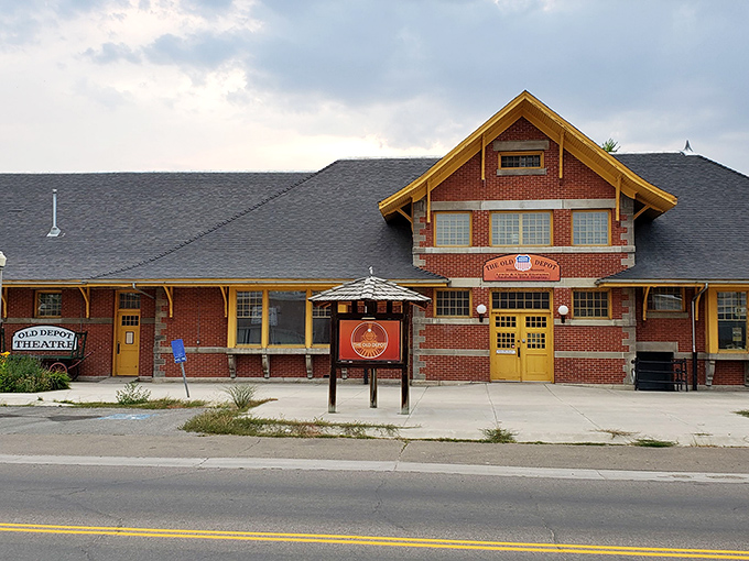 The Old Depot Theater proves that upcycling was cool long before Pinterest, transforming railroad history into cultural experiences with better seating than original train cars.