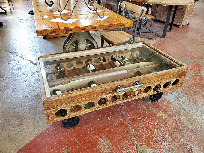 Not just storage, but a conversation piece &ndash; this ingenious wine rack on wheels proves that form, function, and fun aren't mutually exclusive.