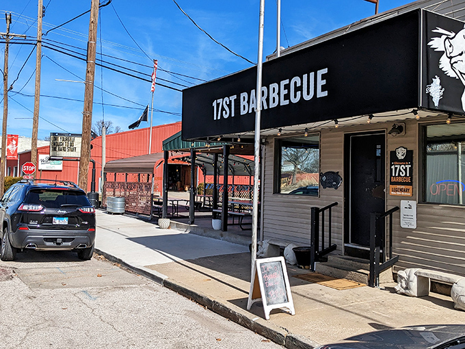 17th Street Barbecue (Murphysboro): Simple storefront, serious reputation. 17th Street doesn't need fancy signage when the smoke signals speak volumes.