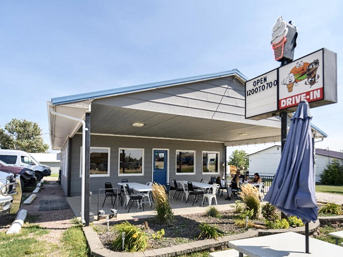 The Circle E's modest exterior hides a drive-in experience that's outlasted eight-tracks, cassettes, and probably your last diet.