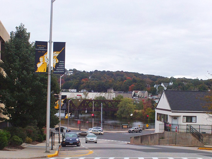 Derby's crossroads capture the essence of small-town Connecticut, where multiple routes converge to create a natural gathering place for locals and visitors alike.