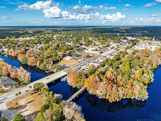 Dunnellon sits at the junction of two beautiful rivers, offering natural Florida beauty and housing prices from a gentler era.