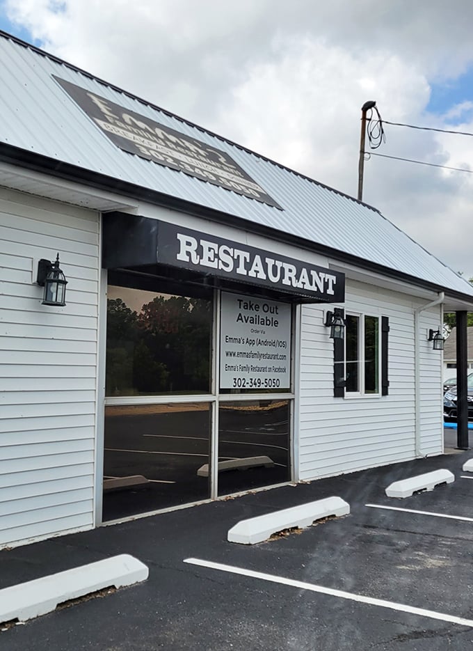 Emma's simple white building is Delaware's version of a breakfast speakeasy&mdash;only the locals know the secret.