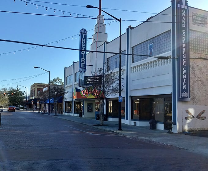 Fitzgerald's historic downtown features the classic Grand Theatre, where first dates and family movie nights have created memories for decades.