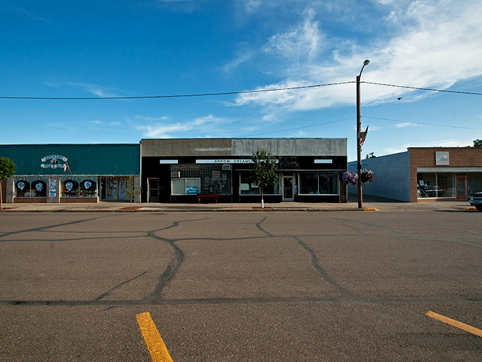Hazen's main street offers a glimpse of small-town America where neighbors still know each other's names.