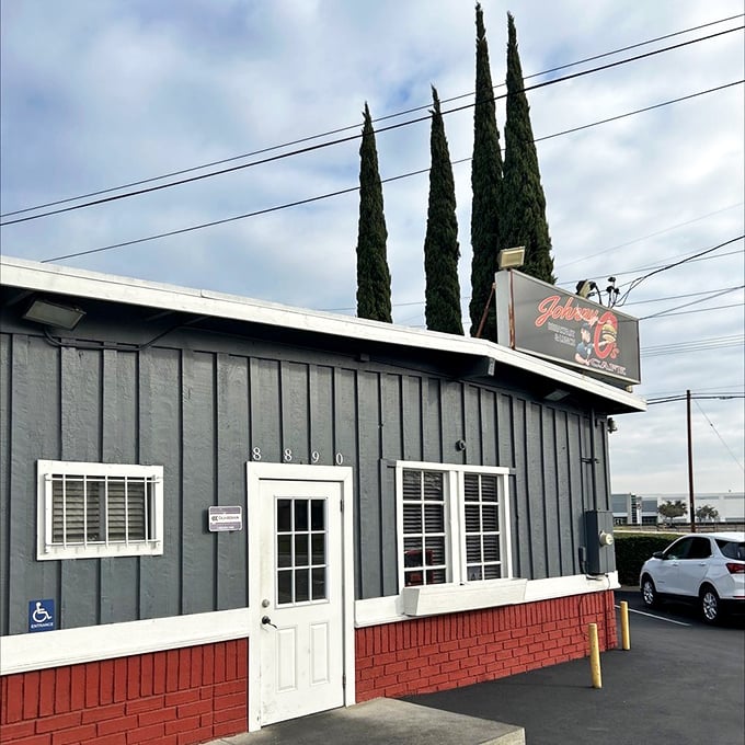 Johnny O's Cafe might look modest outside, but inside awaits a wonderland of breakfast served all day.