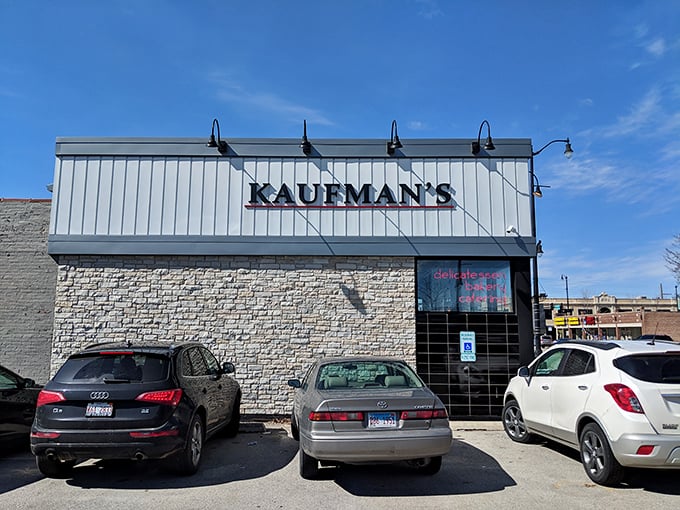 Modern stone facade, timeless flavors inside. Suburban deli nirvana worth every mile of the journey.