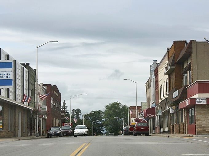Merrill's main street showcases classic Americana architecture that's stood the test of time and Wisconsin winters.