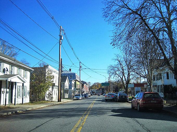Red Hook's residential streets offer peaceful tree-lined charm where neighbors still wave from their porches.