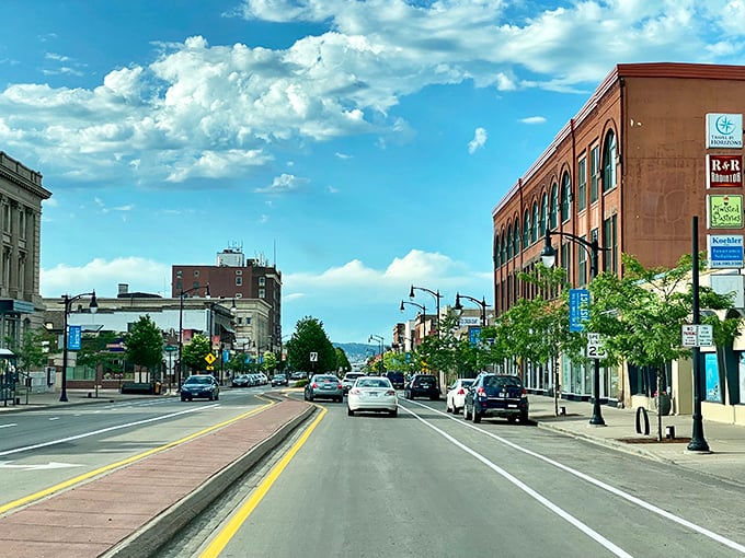 Superior's wide boulevards and stately buildings remind you this was once a booming port city with big dreams.