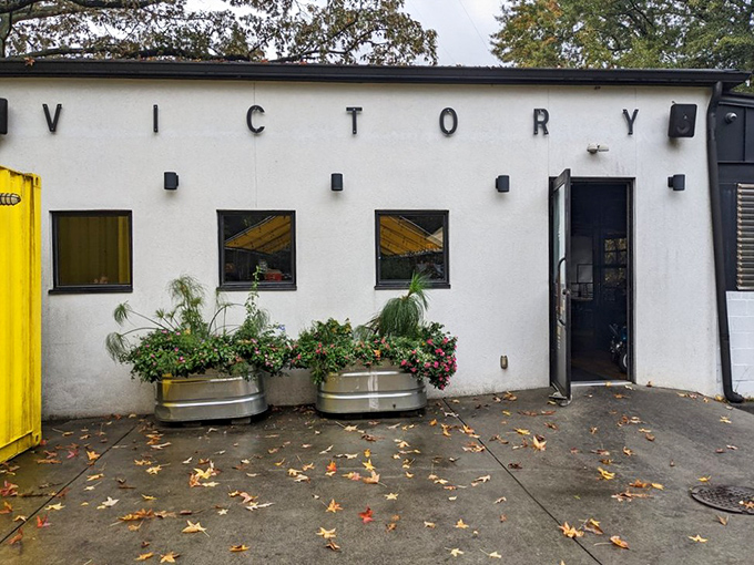 Don't judge this modest white building - it's quietly revolutionizing Atlanta's sandwich game every day.