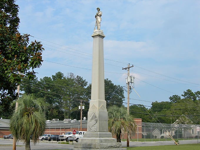 A monument stands tall in Bamberg&rsquo;s town center, where living costs remain refreshingly down to earth.