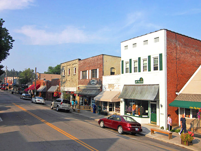 The streets of Blowing Rock offer that rare combination of mountain majesty and small-town charm that's increasingly hard to find these days.