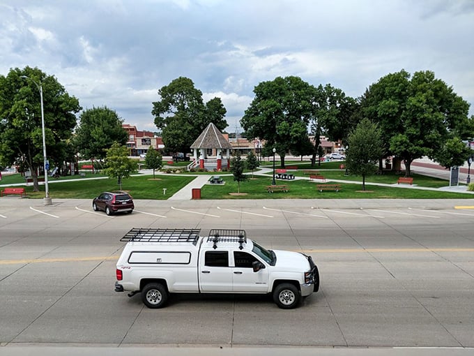This peaceful town square in Broken Bow represents what retirement should be—beautiful, relaxed, and surprisingly affordable.