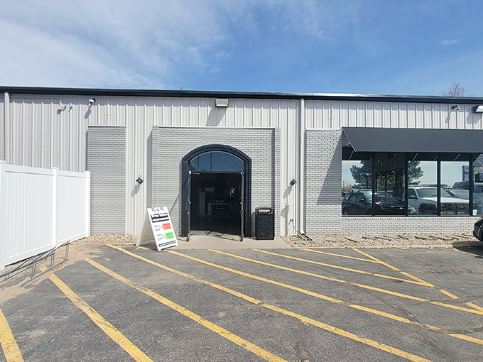 That arched doorway beckons like a portal to a parallel universe where everything costs pennies.