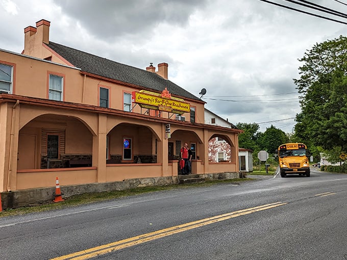 This historic roadhouse might look like it belongs in another era, but the BBQ inside is timeless&mdash;and absolutely worth the journey.