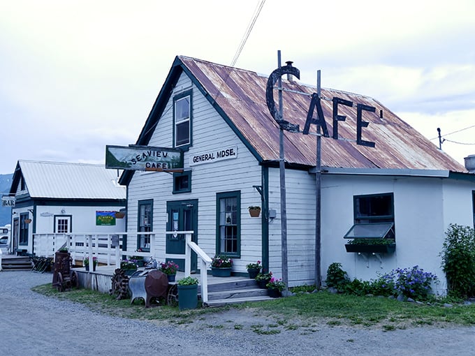 This genuine historic building in tiny Hope serves up small-town charm with every delicious homemade bite.