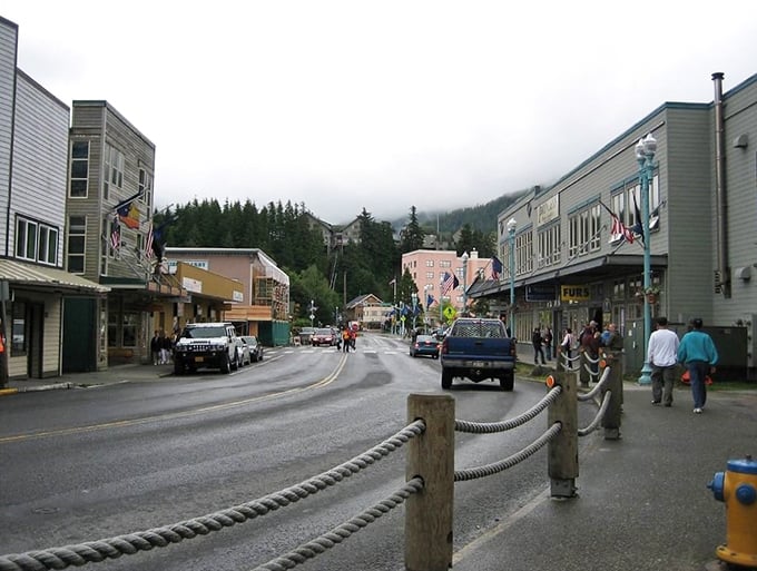 Streets built for strolling, not rushing &ndash; Ketchikan's wooden walkways invite you to slow down and stay awhile.