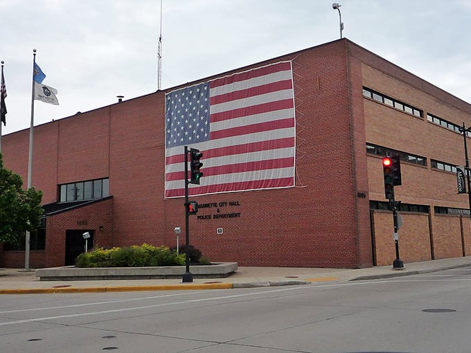 In Marinette, even the municipal buildings exude a no-nonsense practicality that extends to the reasonable cost of living.