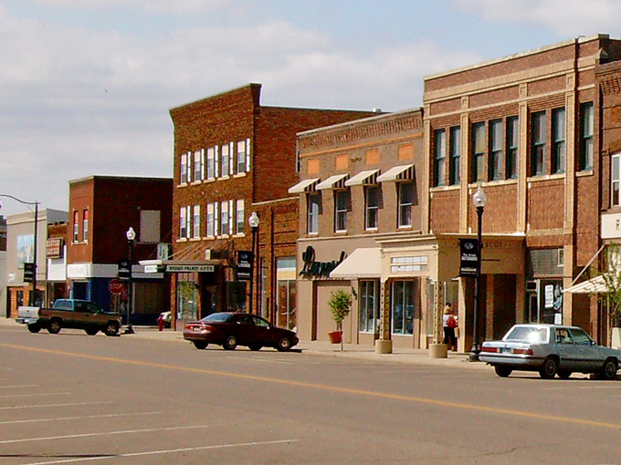 Mobridge's wide Main Street offers plenty of room for your retirement dreams without squeezing your Social Security check.