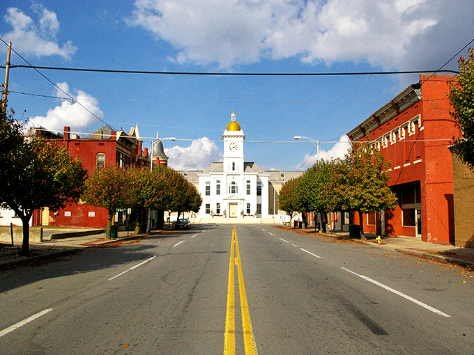 The impressive architecture of Pine Bluff's downtown buildings reminds us that affordable living doesn't mean sacrificing beauty or history.