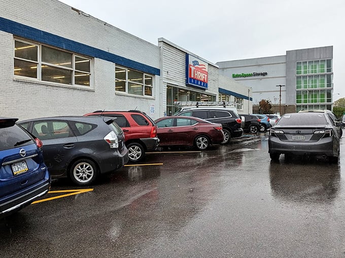 Even on rainy days, thrift enthusiasts flock to this Pittsburgh institution for its legendary selection.
