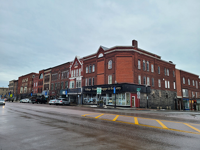 Brick buildings line St. Albans' main street, housing local treasures waiting to be discovered behind each storefront.