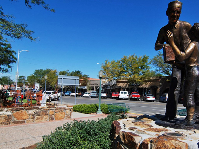 Sterling's welcoming downtown features public art and well-maintained spaces, reflecting the affordable charm that makes it perfect for retirees on Social Security.