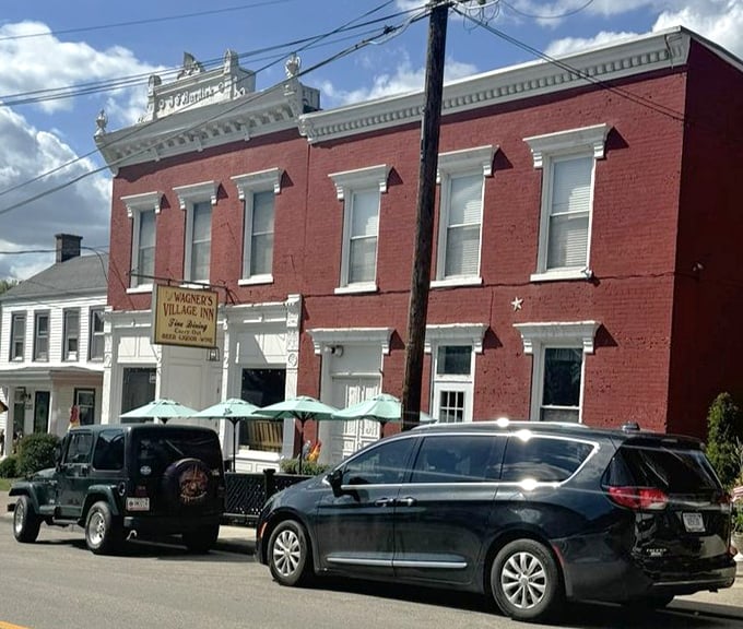 In Oldenburg's picturesque downtown, Wagner's Village Inn stands as a monument to Indiana's fried chicken heritage.