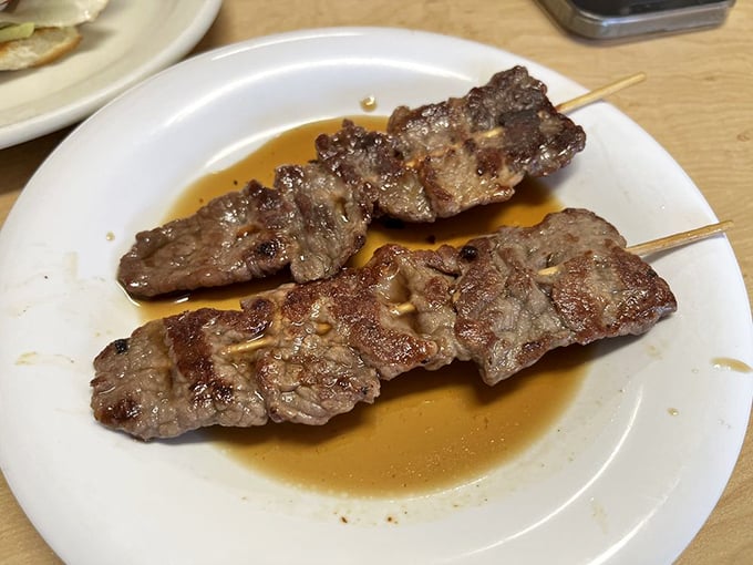 Beef sticks that would make your backyard grill jealous, glistening with a teriyaki glaze that's worth every sticky finger.