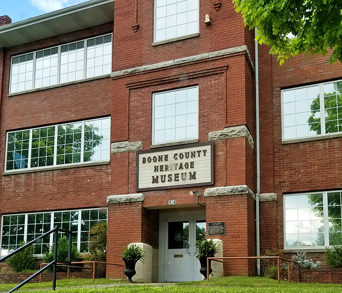 The Boone County Heritage Museum preserves local stories in a handsome brick building, offering history buffs affordable time travel without the paradoxes.