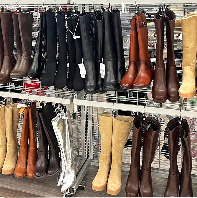 Boot boulevard showcases fall fashion that's actually practical for New Hampshire winters. From riding styles to everyday classics, footwear fantasies come true.