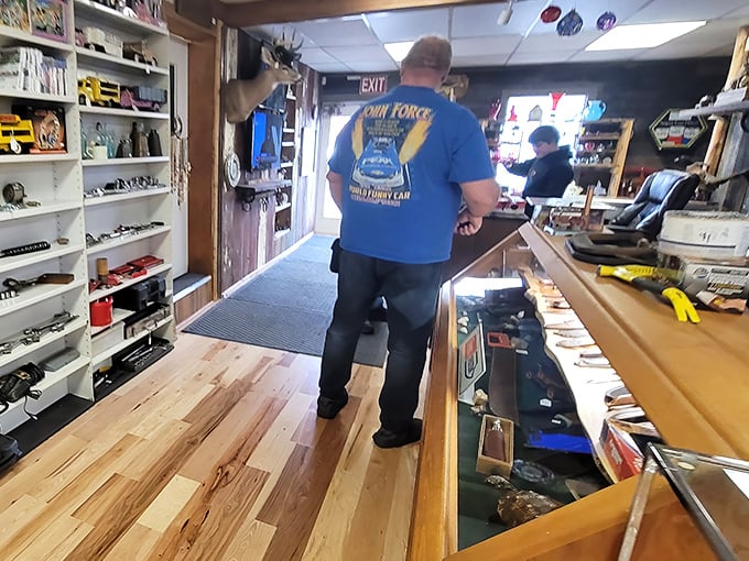 Every aisle tells a different story, with shoppers discovering their own personal treasures among the carefully arranged displays.