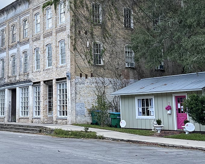 The Feaster Building's weathered brick exterior has witnessed generations of Floridians, standing dignified like an elderly gentleman who refuses to trade his suit for sweatpants.