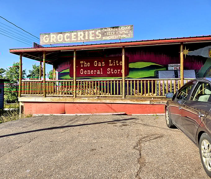 The Gas Lite General Store &ndash; where "running to the store for milk" becomes a nostalgic journey through time.
