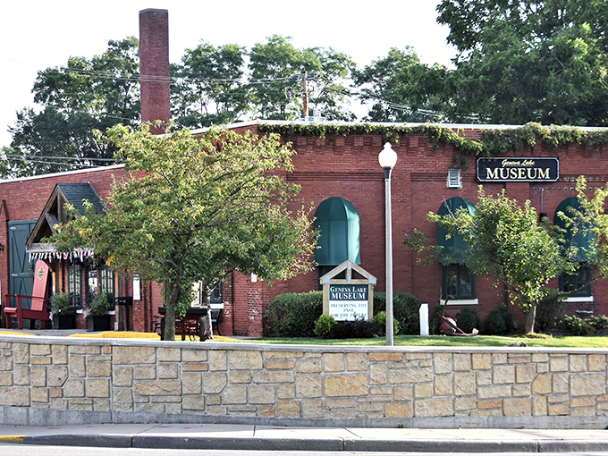 History housed in brick and mortar. The Geneva Lake Museum preserves stories of lake life when "going viral" meant catching a summer cold.