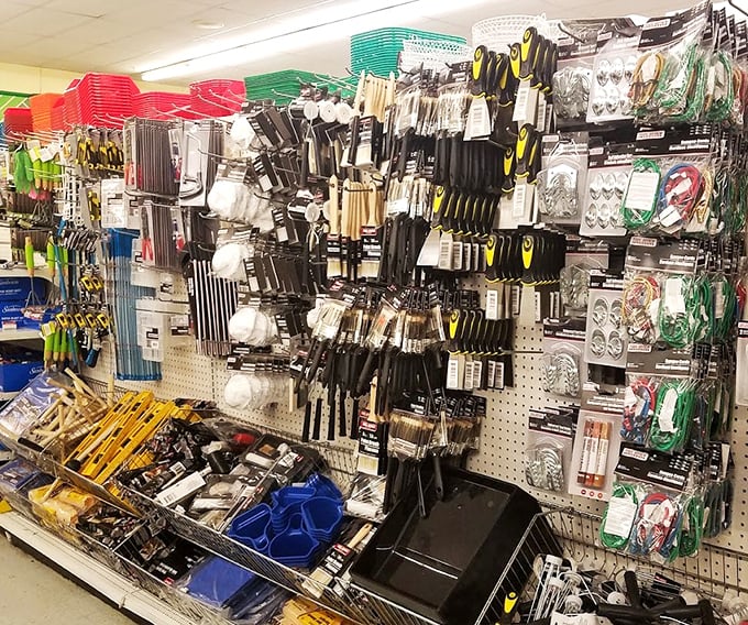 Tool heaven for the budget-conscious DIYer. Like a hardware store had a baby with a piggy bank.
