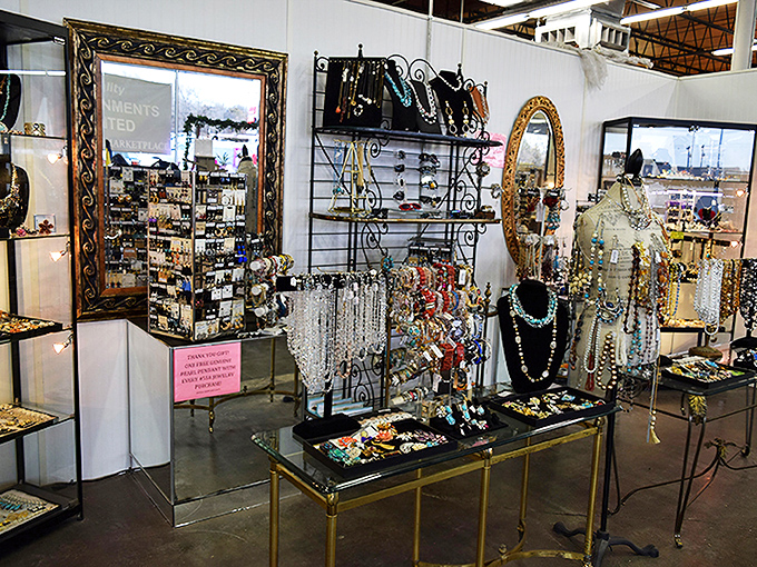 Jewelry displays that make magpies of us all. One person's costume jewelry is another's found treasure&mdash;especially those turquoise statement pieces.
