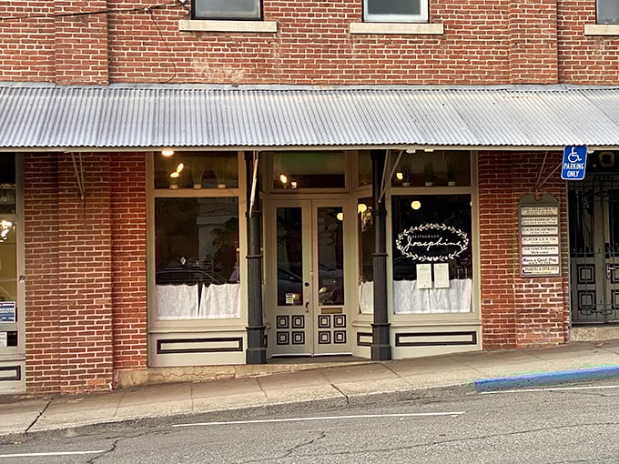 This quaint storefront could easily be the setting for a Hallmark movie where someone learns the true meaning of community while accidentally falling in love.